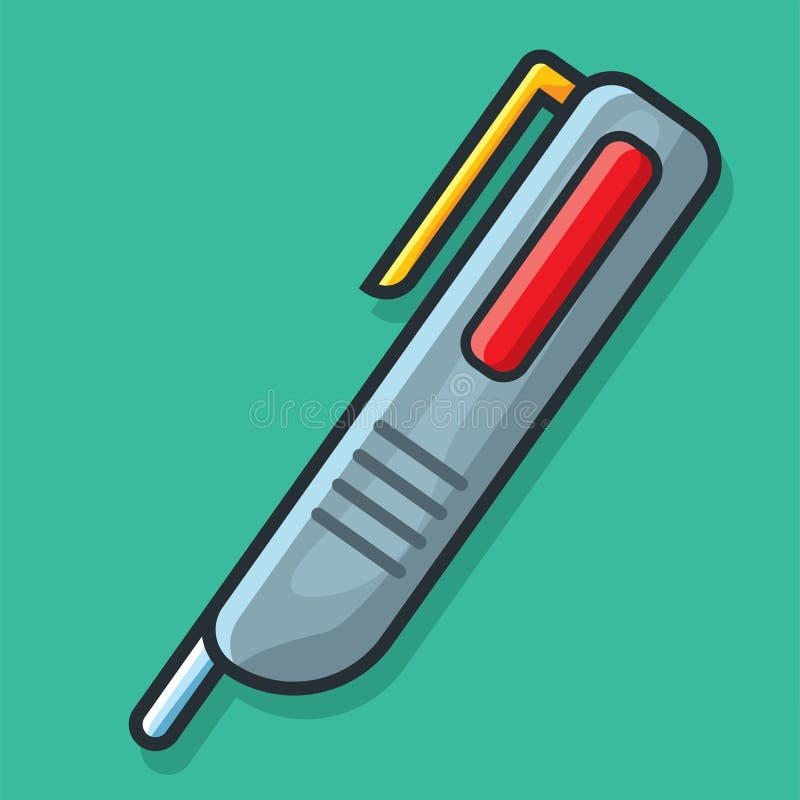 Voltage Pen Detector Isolated Cartoon Vector Illustration in Flat Style ...
