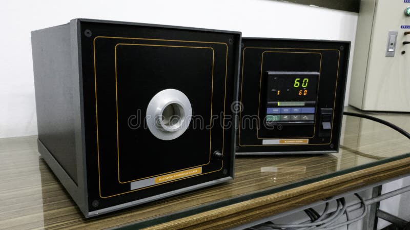 Voltage Source Simulator for Temperature Sensor Calibration Stock Image ...