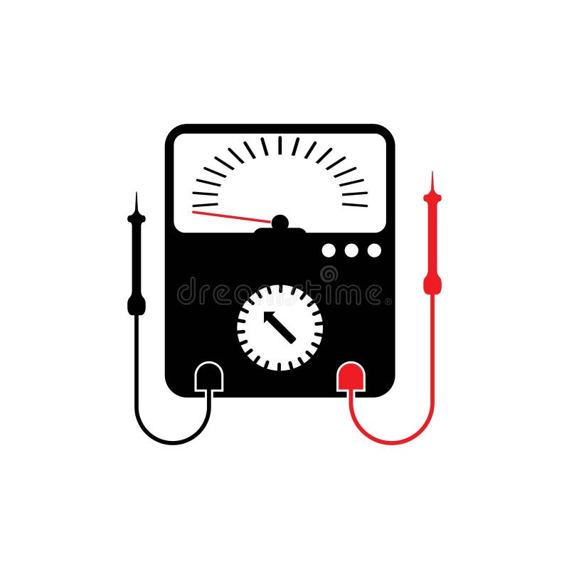 Voltage Tester Icon, Vector Illustration Design Template Stock Vector ...