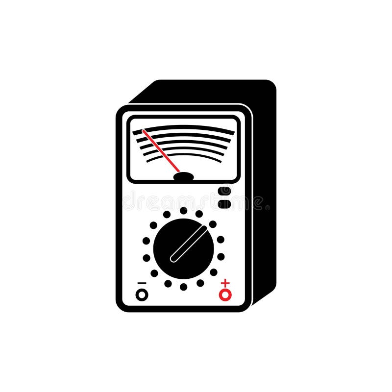 Voltage Tester Icon, Vector Illustration Design Template Stock Vector ...