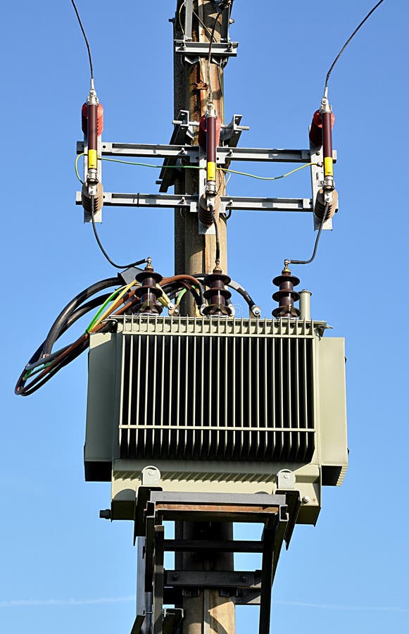 Voltage transformer stock image. Image of modern, conductor - 63465783