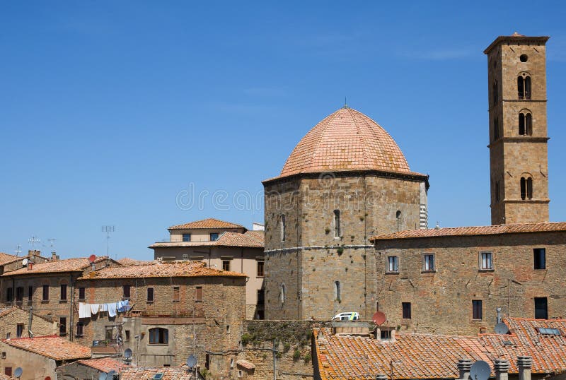 Voltera, Tuscany, Italy stock image. Image of tuscany - 85577415