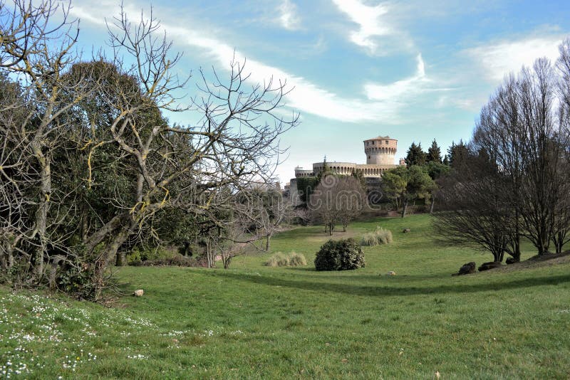 Volterra in Tuscany stock photo. Image of country, holidays - 19230024