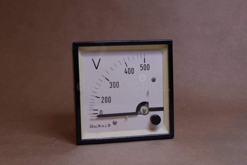 Voltmeter stock image. Image of industrial, nstrument - 126994461