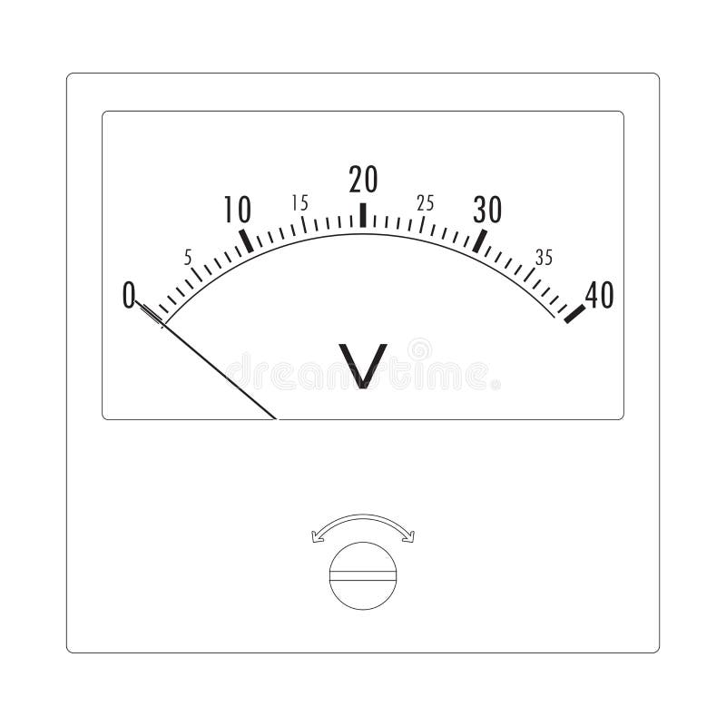 Voltmeter Stock Illustrations – 2,424 Voltmeter Stock Illustrations ...