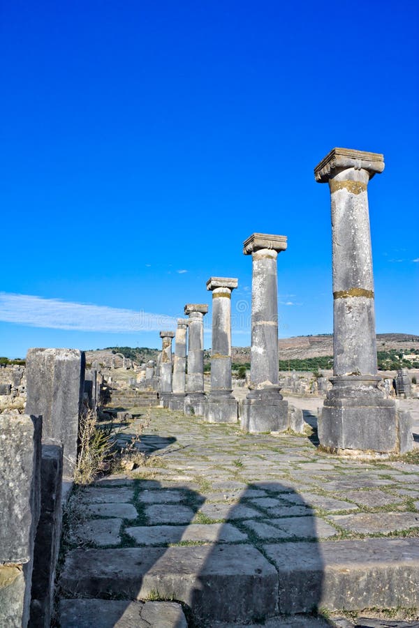 Volubilis, Morocco stock photo. Image of morocco, maghreb - 21528490