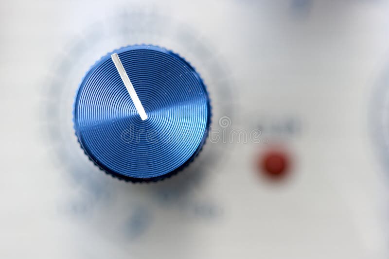 Fingers Adjusting a Volume Knob Stock Photo - Image of health, setting ...