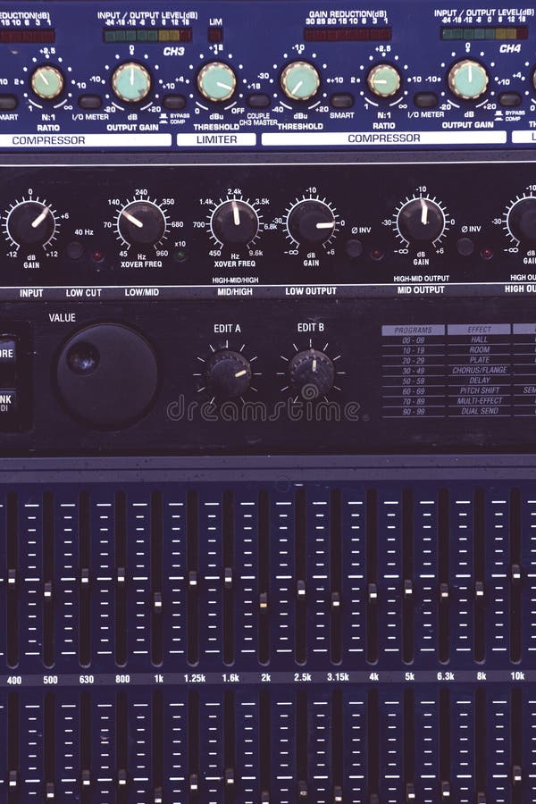 Volume control. stock photo. Image of closeup, analog - 138268976