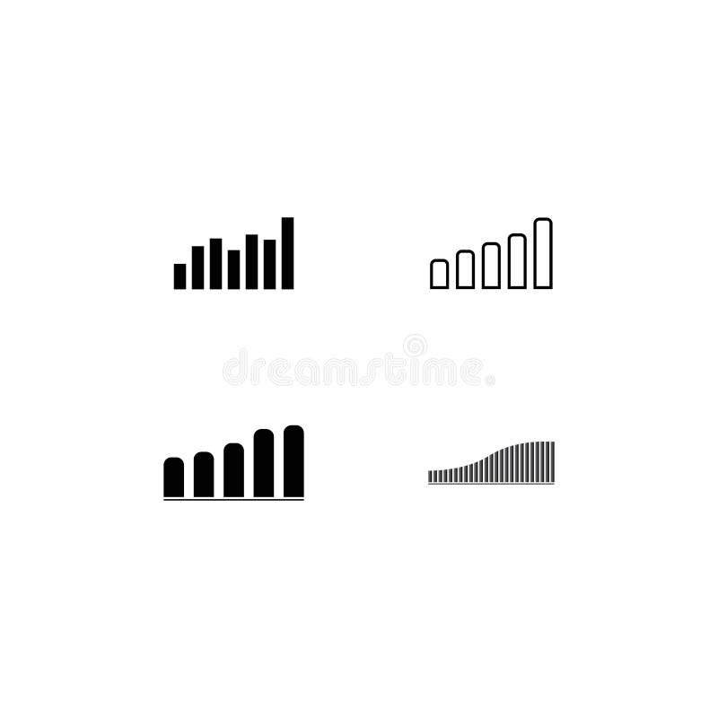 Volume bar icon stock vector. Illustration of icon, level - 193889552