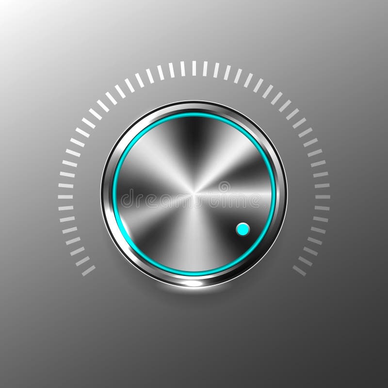 Volume button stock vector. Illustration of design, modern - 43941693