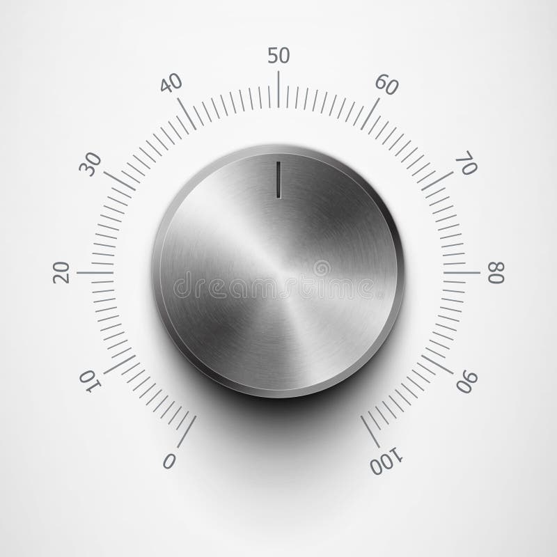 Set of App Icon with Music Volume Control Knob Stock Vector ...