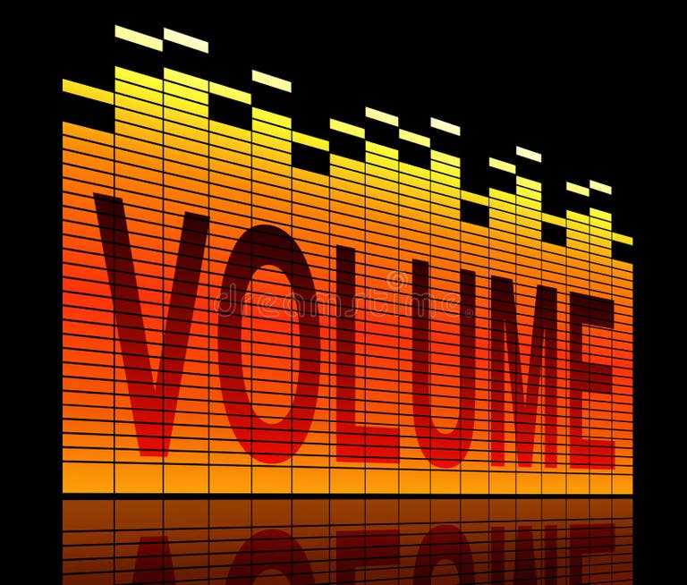 Volume concept. stock illustration. Illustration of edit - 37009663