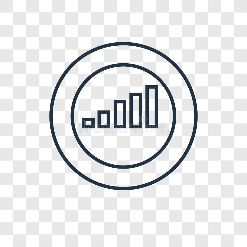 Volume Concept Vector Linear Icon Isolated on Transparent Background ...