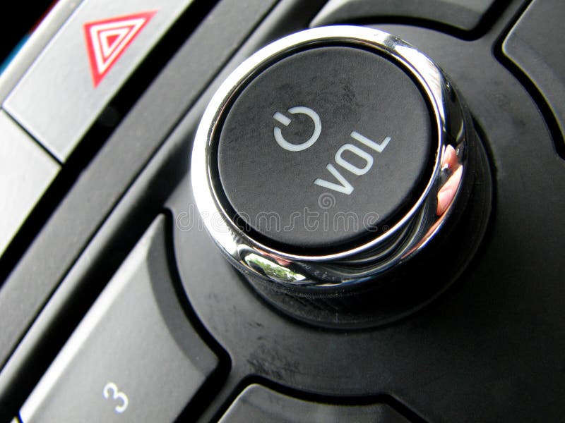 Volume control stock image. Image of knob, modern, auto - 29393063