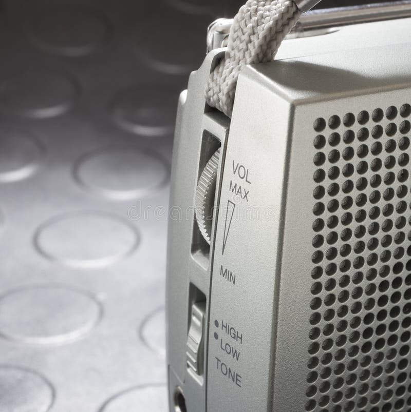 Volume control stock photo. Image of text, radio, nylon - 70073000