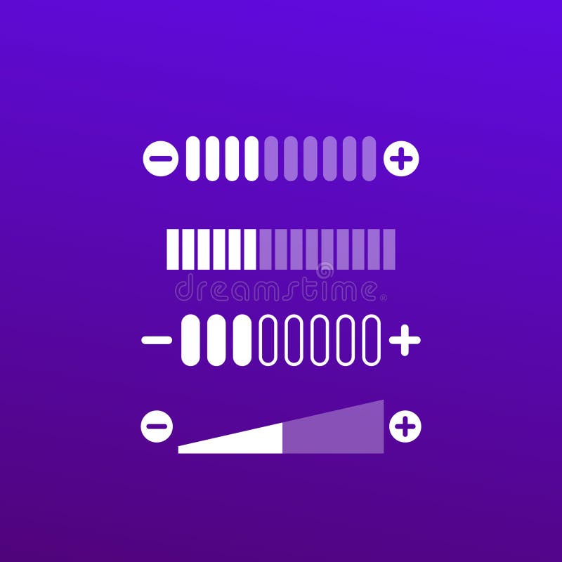 Volume Control Vector Design for Apps and Web Stock Vector ...