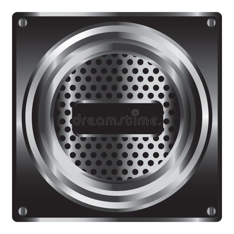 Volume Decrease Icon. Vector Thin Line Speaker with a Minus Sign Stock Vector - Illustration of ...