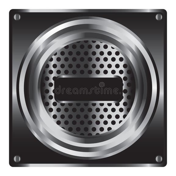 Volume Decrease Button. Vector Illustration Decorative Design Stock ...