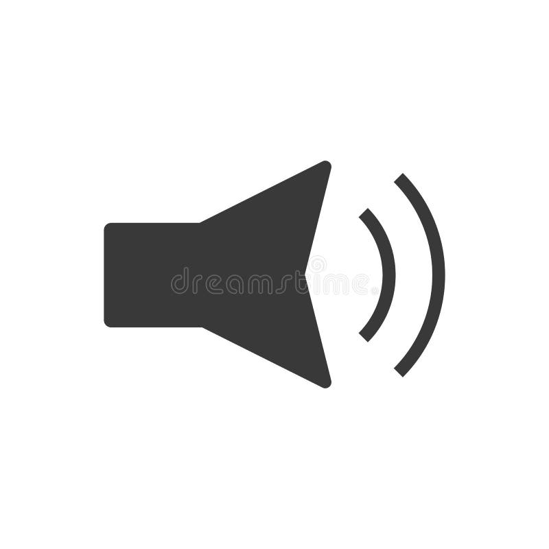 Volume Down Icon Vector stock vector. Illustration of music - 161466754