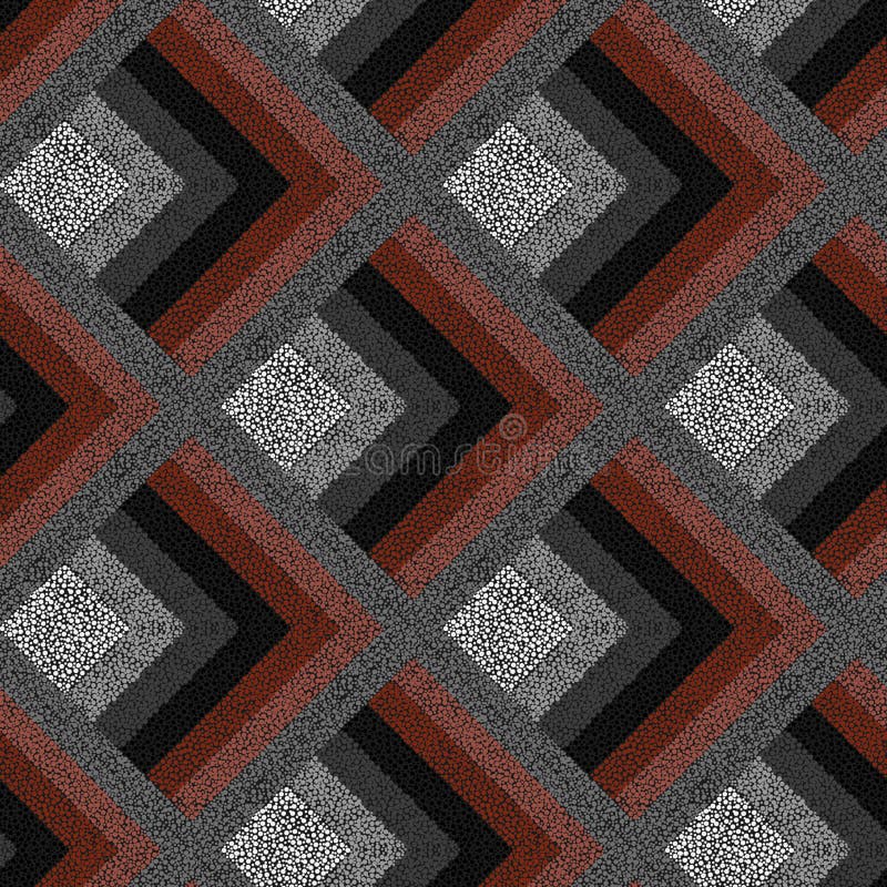 Volume Effect in Dotted Seamless Wallpaper Stock Vector - Illustration ...