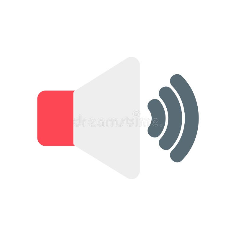 Volume Icon in Flat Style about Multimedia for Any Projects Stock ...