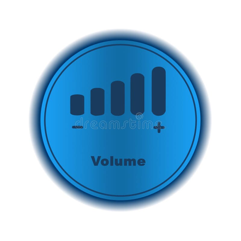 Volume Icon, Sign, Illustration Stock Illustration - Illustration of ...
