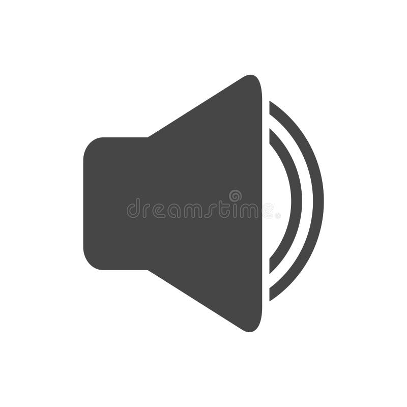 Volume Icon, Volume Adjustment Vector Icon Stock Vector - Illustration ...