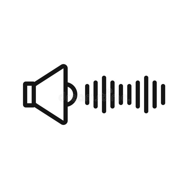 Volume Control Icon Ideal for Audio and Sound Settings Stock Vector ...