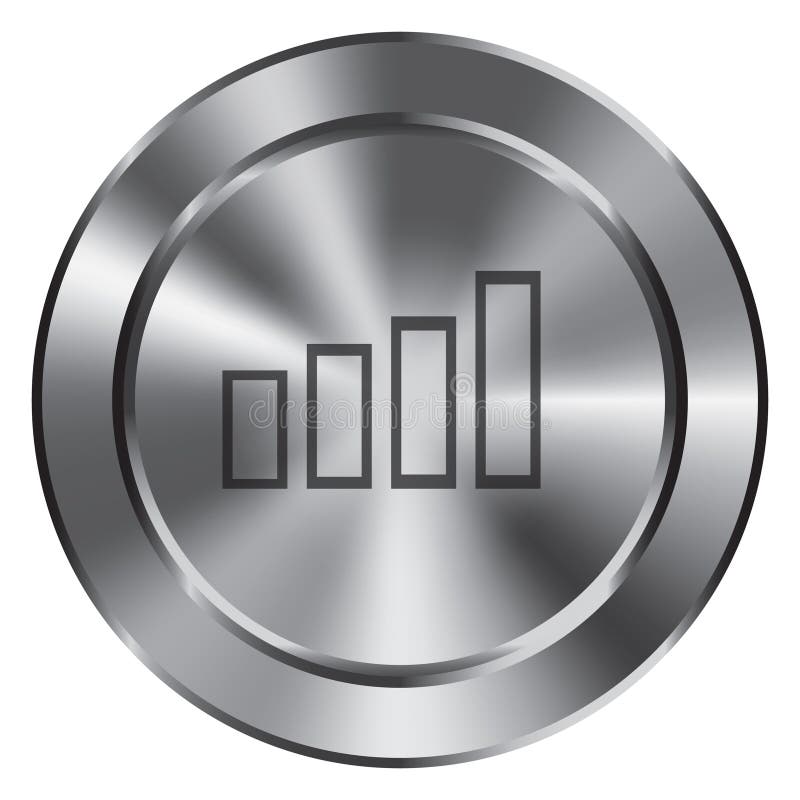 Volume Increase Button. Vector Illustration Decorative Design Stock Vector - Illustration of ...