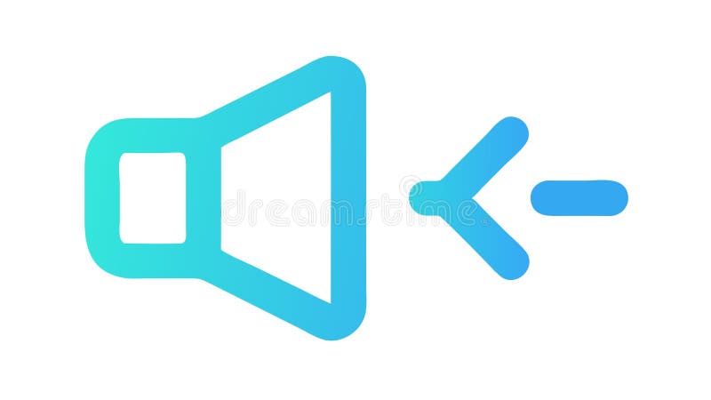 Volume Input Icon Vector Illustration Audio Source, Vector Design ...