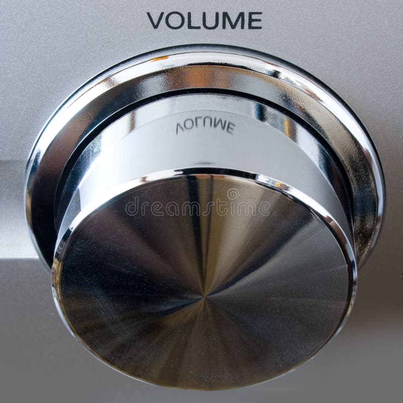 Volume knob stock image. Image of sound, hifi, surround - 20542209