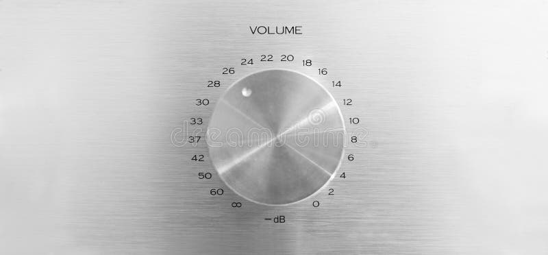Volume knob stock image. Image of knob, round, amplifier - 97741729