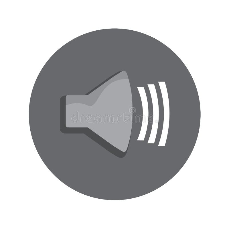 Volume Level Icon. Simple Vector Illustration Stock Vector ...