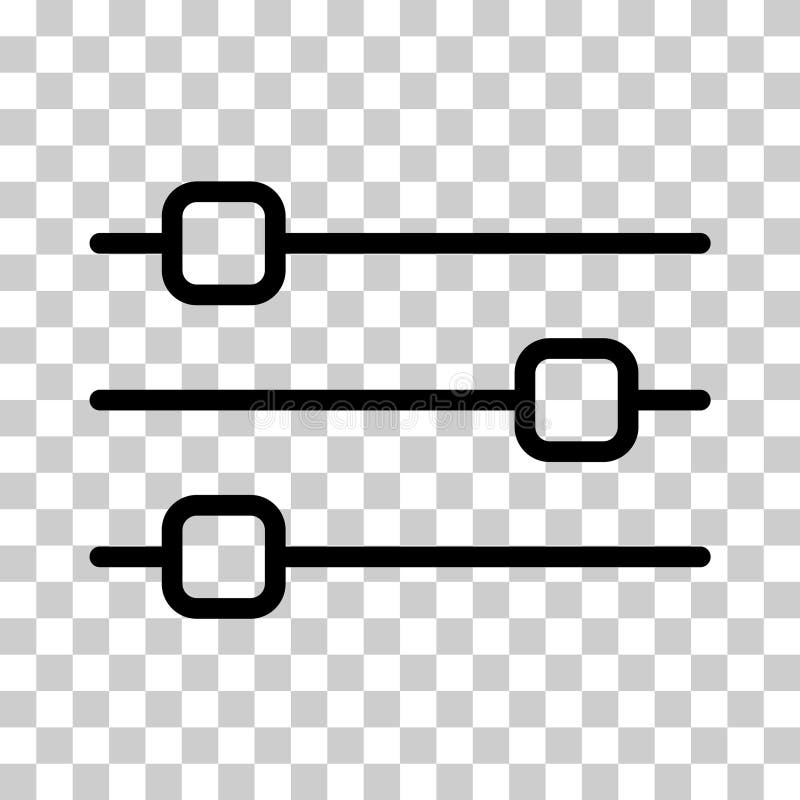 Volume Mixer Control Icon, Filter Sound Symbol Button, Switch Sign ...