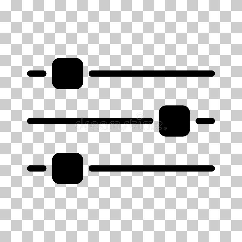 Volume Mixer Control Icon, Filter Sound Symbol Button, Switch Sign ...