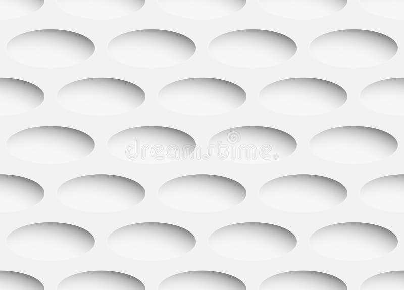 Volume Realistic Texture, Gray 3d Ellipse Shape Geometric Pattern Stock ...