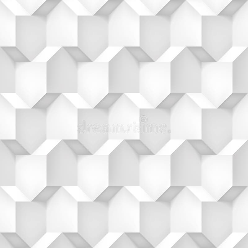 Volume Realistic Texture. 3d Cubes Geometric Pattern Stock Vector ...