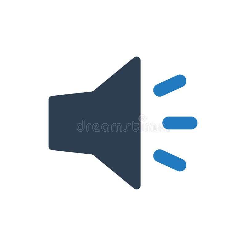 Volume up icon stock vector. Illustration of increase - 123949998