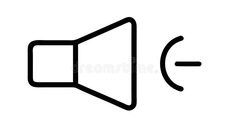 Volume Up Icon with Sound Waves, Vector Design Generative AI Stock ...