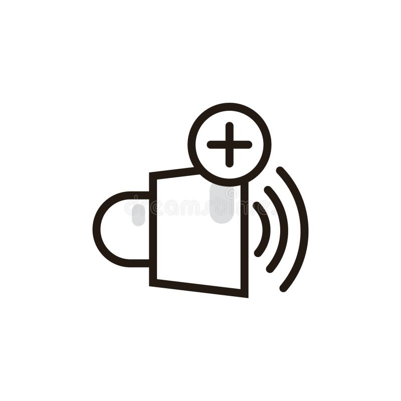 Volume Up Icon. Vector Illustration Decorative Design Stock Vector ...