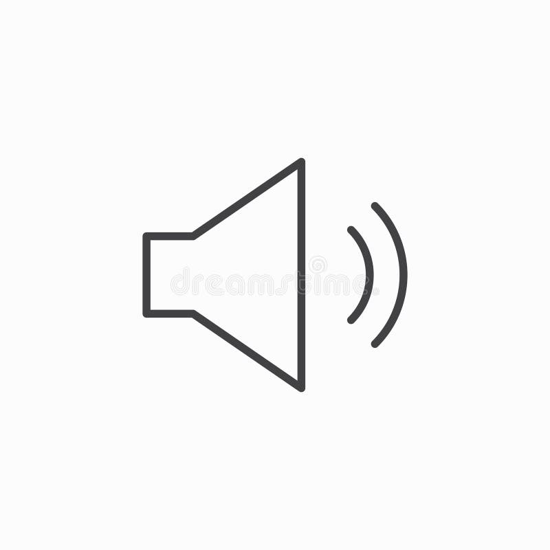 Volume vecor icon set stock vector. Illustration of level - 340399548