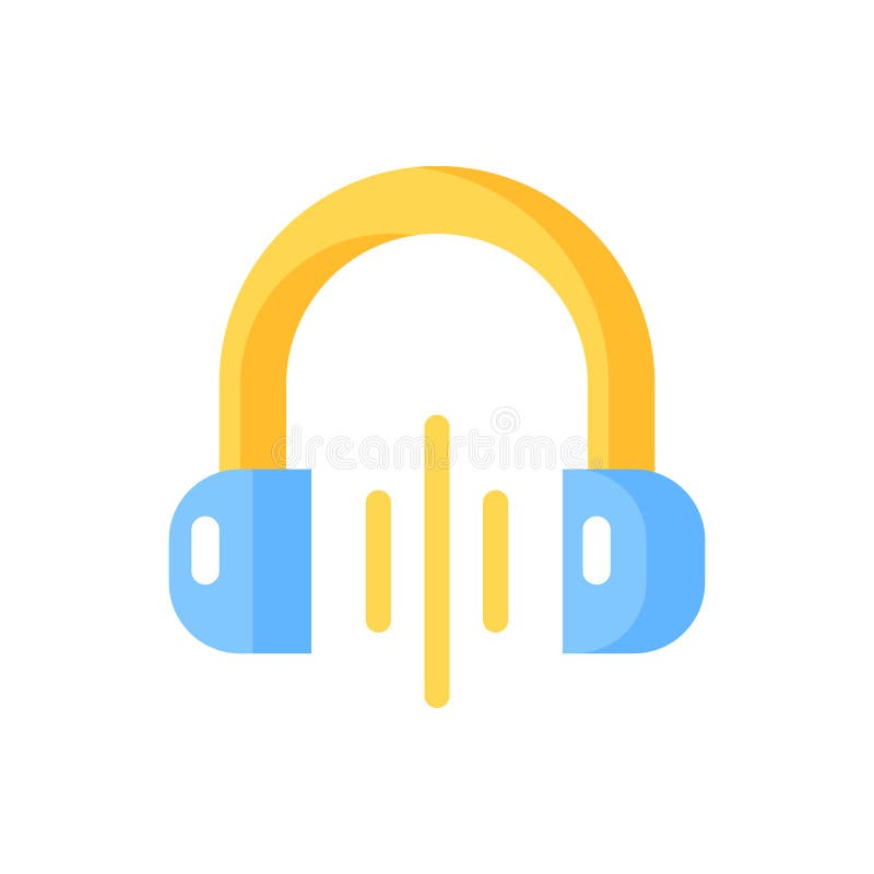 Volume Vector Flat Color Icon Stock Vector - Illustration of loud ...