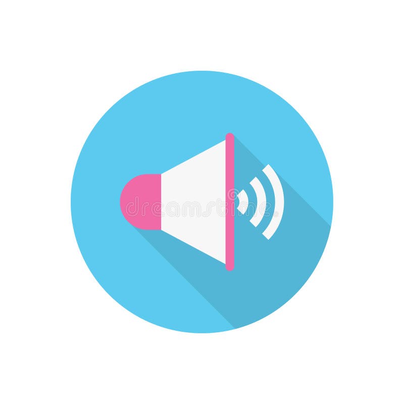 Volume Vector Flat Color Icon Stock Vector - Illustration of color ...