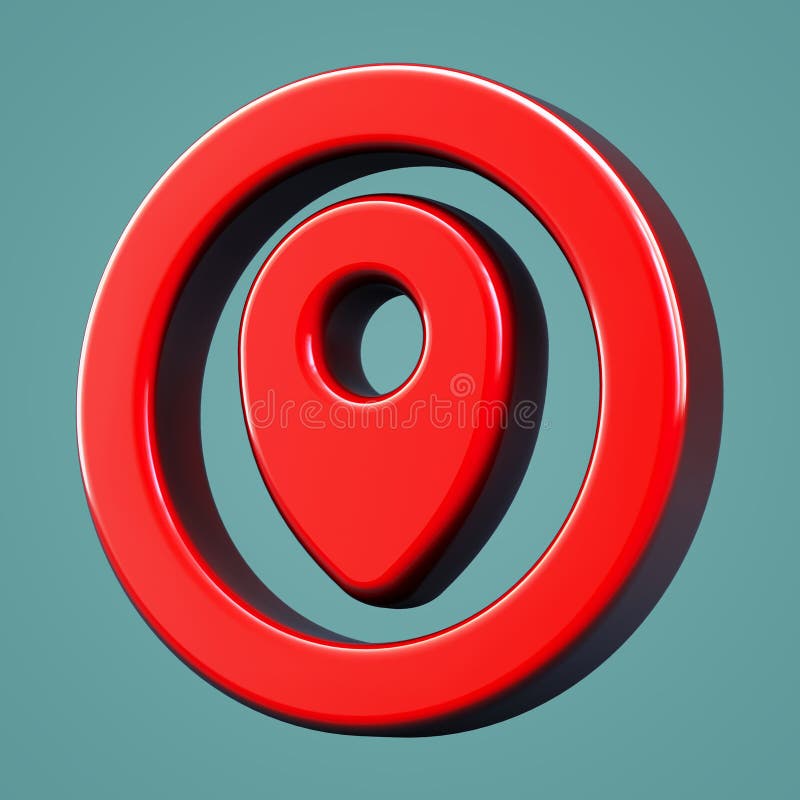 Checkpoint Icon in Neon Style. Signs and Symbols Can Be Used for Web ...
