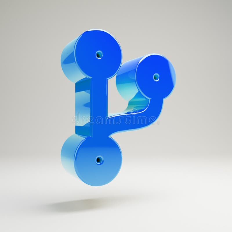 Blue QR Code Sample for Smartphone Scanning Icon Isolated on Blue ...