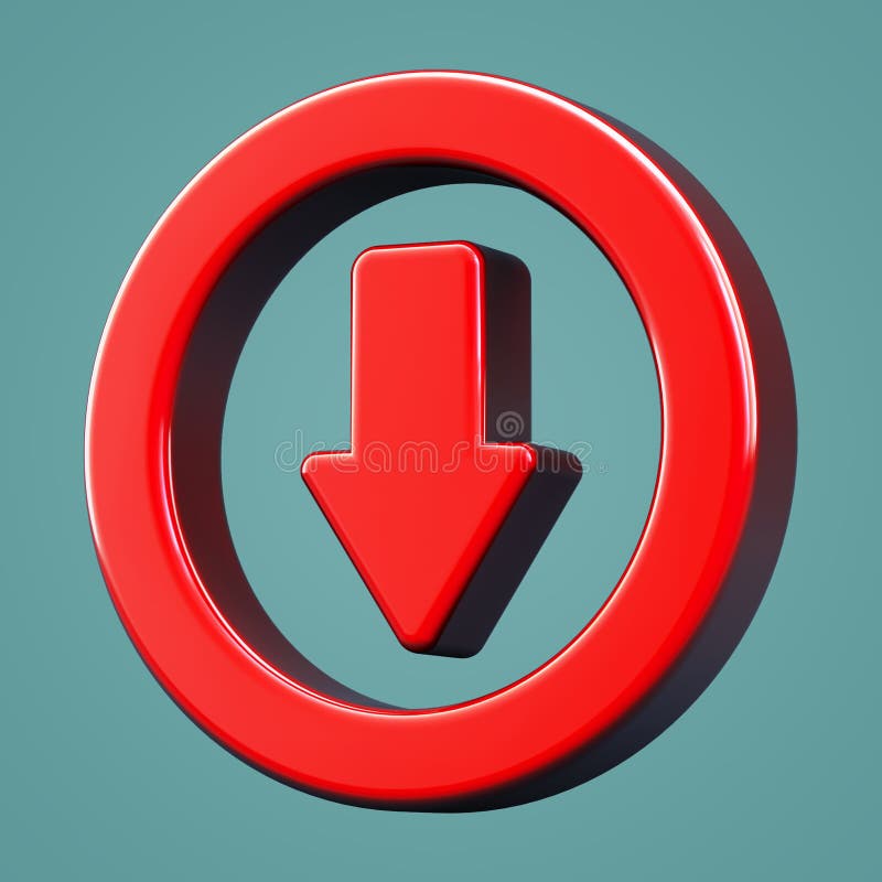 Volumetric icon download stock illustration. Illustration of navigation ...