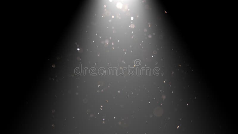 Volumetric light with dust stock illustration. Illustration of ...