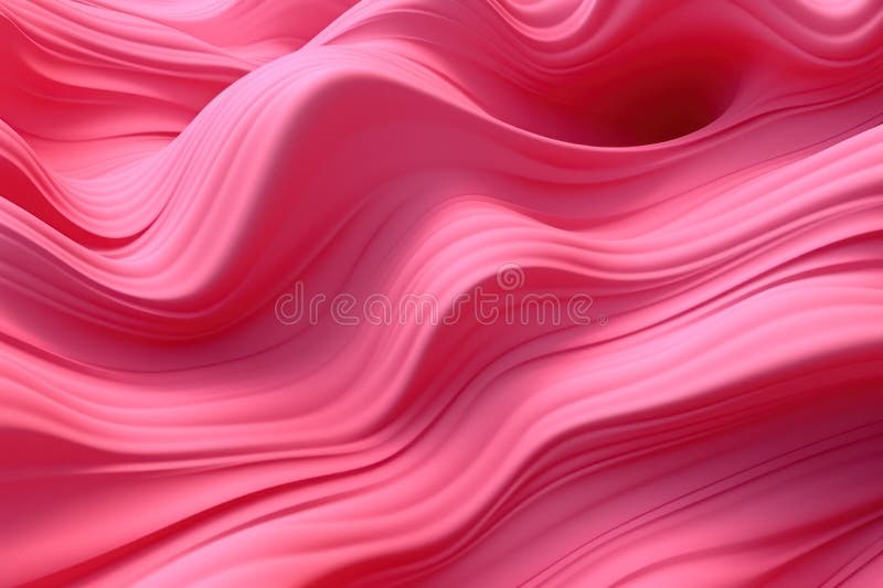 Volumetric Pink Abstract Texture with High Detail Stock Illustration ...
