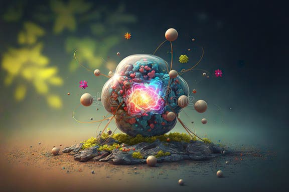 Volumetric Spherical Model Atom Orbit with Bright Luminous Proton Core ...