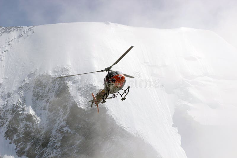 Volunteer Mountain Rescue Service in Action Stock Photo - Image of ...